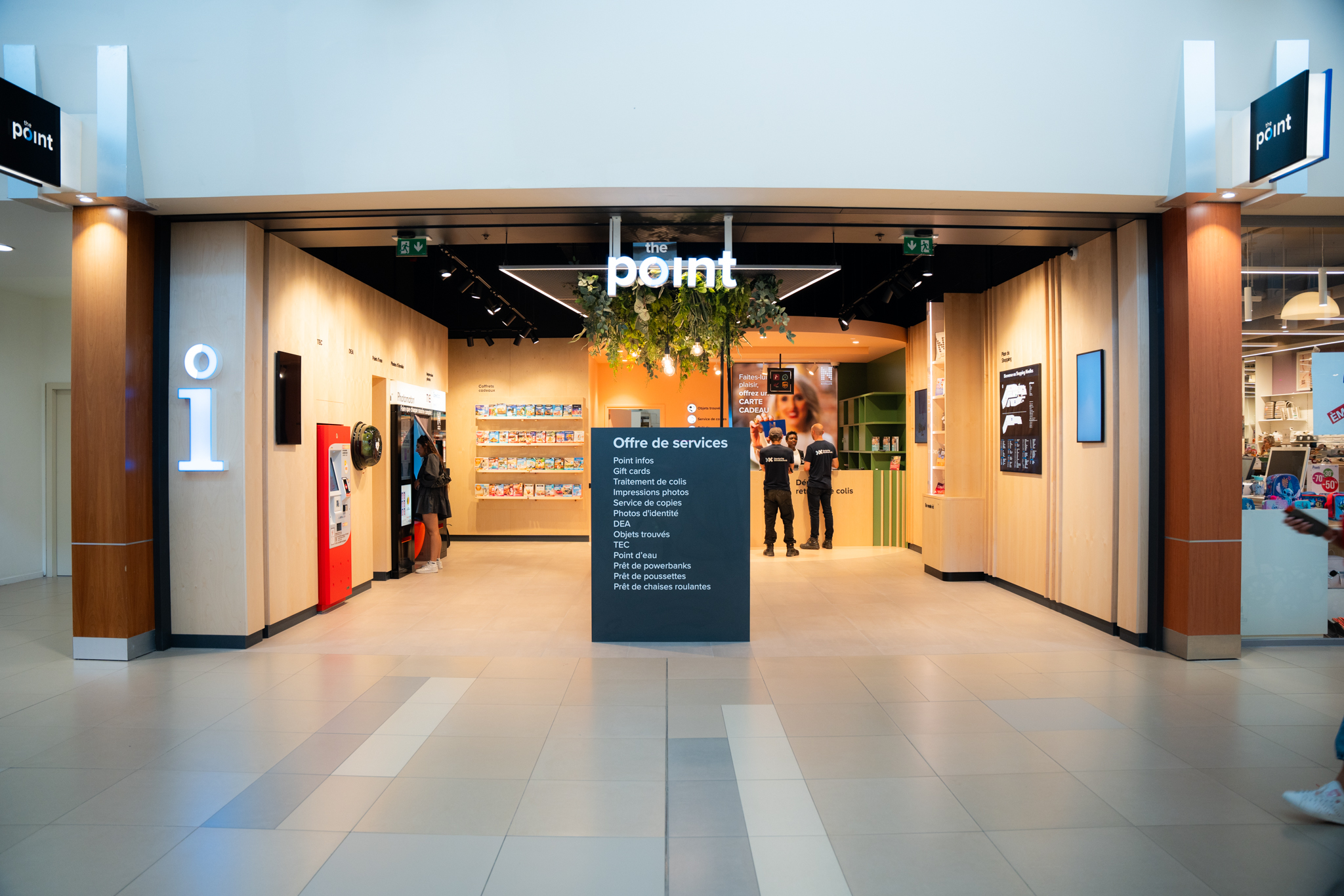 The Point | Espace infos et services au Shopping Nivelles