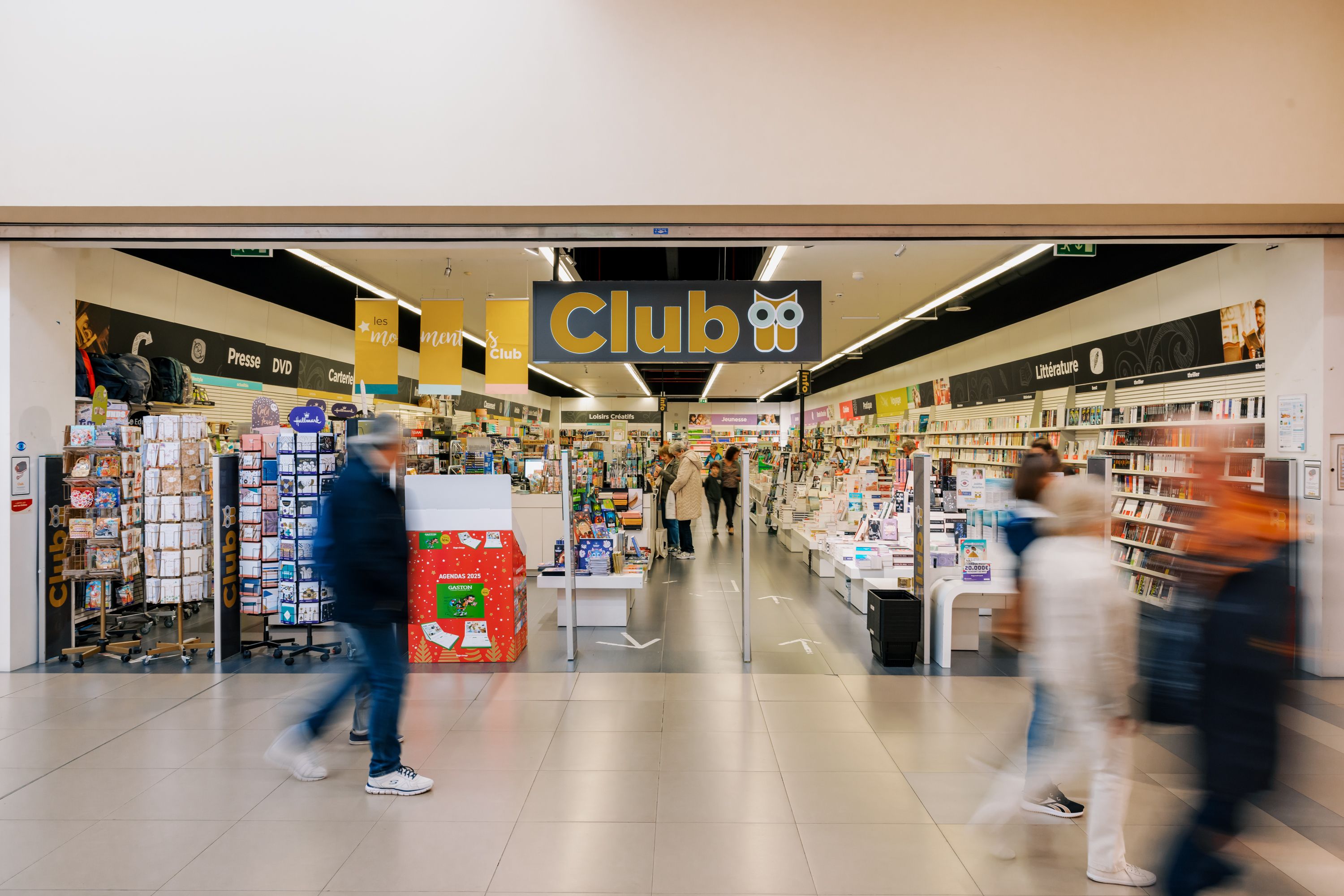 Club | Votre librairie-papeterie au Shopping Nivelles